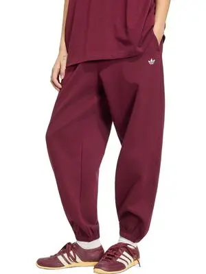 Adidas Essentials Loose Fleece Joggers - Maroon