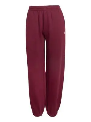 Adidas Essentials Loose Fleece Joggers - Maroon