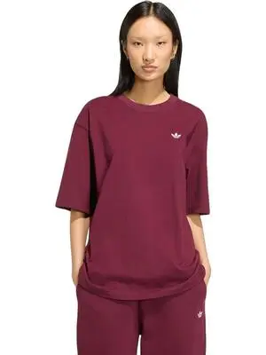 Adidas Essentials Boyfriend Tee - Maroon