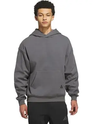 Adidas Kit Small Logo Hoodie - Grey Five