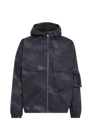 Adidas Camouflage Ripstop Jacket - Black