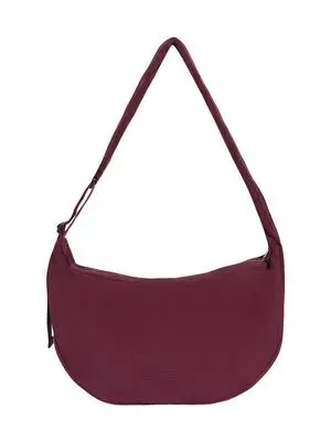 Adidas Everyday Icons Half Moon Crossbody Bag - Maroon