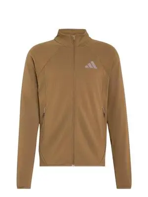 Adidas Xperior Climawarm+ Ventknit Fleece Jacket - Brown Oxide