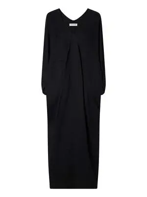 THE FRANKIE SHOP Lila Kaftan Ponte Maxi Dress - Ivory