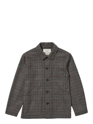 Johnstons Of Elgin The Weavers Jacket | Tartan - Grey