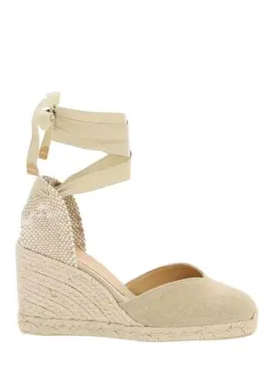 CASTAÑER Castaner Chiara Lace-Up Wedge Espadrilles