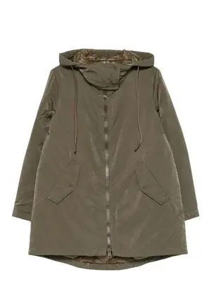 Herno Hooded Ripstop Parka - Green