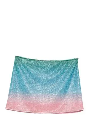 Oseree Mini Skirt - Blue