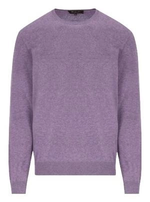 Loro Piana Crew Neck Sweater - Purple