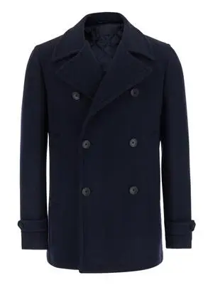 Tagliatore Double-breasted Casual Jacket - Blue