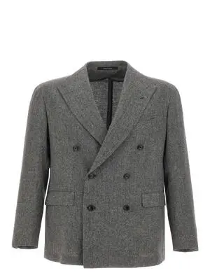TAGLIATORE Tagliatore Double-Breasted Coat