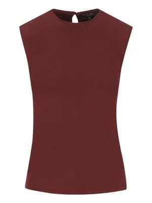 Loro Piana Loro Piana Siena Crew Neck Sleeveless Top No