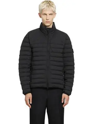 Stone Island 4100067 Seamless Tunnel Nylon Down-tc Jacket - Black