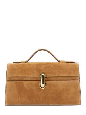 Savette The Symmetry Pochette Suede Handbag - Multicolor