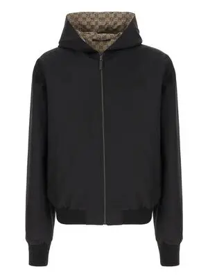 Gucci Hooded Zip-up Jacket - Multicolor