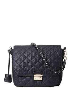 Mz Wallace Medium Crosby Lock Crossbody - Black