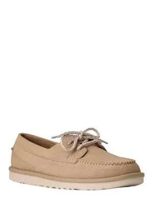 UGG Deckmel Suede Boat Shoe - Sand