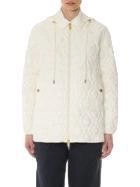 Moncler Quilted Hooded Jacket - Multicolor