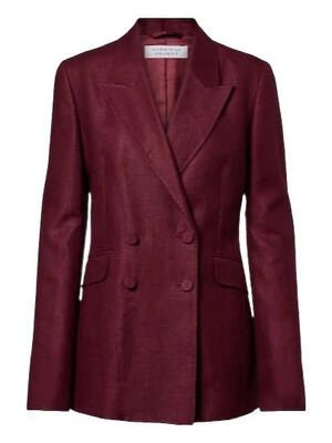 Gabriela Hearst Angela Linen Twill Blazer - Brown