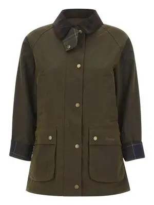 Barbour Long Sleeve Buttoned Pocket Jacket - Olive