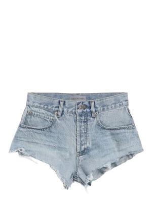 Balenciaga Mini Shorts - Light Blue