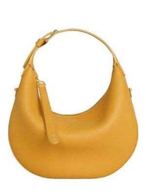 Celine Teen Lulu Grained Calfskin Bag - Marigold