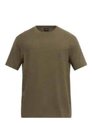 Emporio Armani Crew-neck T-shirt - Brown