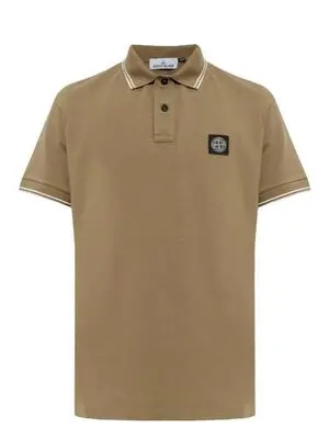 STONE ISLAND Short-sleeved Polo Shirt