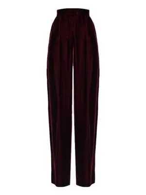 Valentino Garavani Pleated Trousers - Black