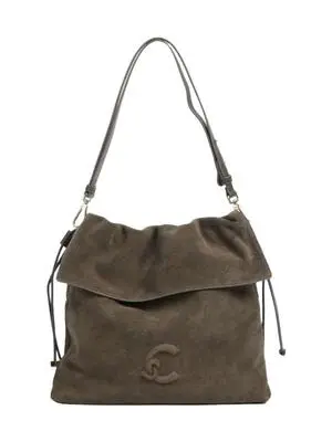 COCCINELLE Drawstring Shoulder Bag - Brown