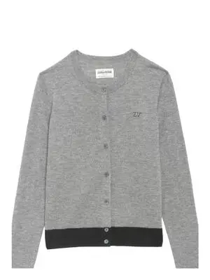 Zadig&Voltaire Missya Cardigan - Medium Gray
