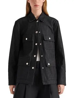 Proenza Schouler White Label Stella Jacket - Indigo