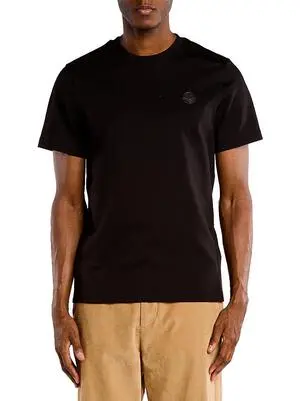 Moncler Logo Patch Crewneck T-shirt - Black