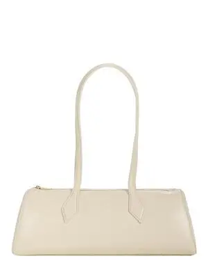 REFORMATION Sofia East West Shoulder Bag - Macadamia