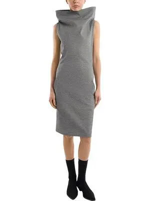 ISSEY MIYAKE Issey Miyake Sleeveless High Neck Dress
