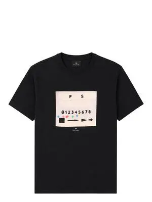 Paul Smith T-shirt Con Stampa - Black