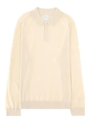 Paul Smith Maglia Polo In Lana Merino - Beige