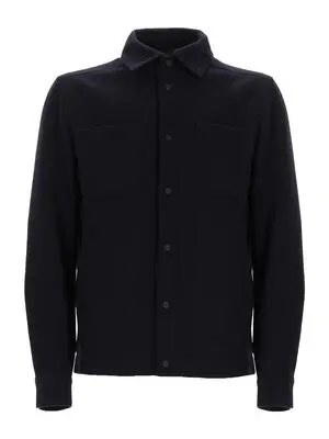 Herno Button-up Jacket - Blue