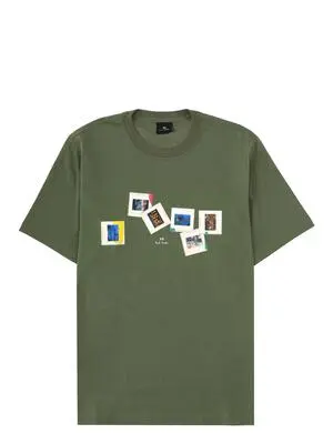 Paul Smith T-shirt Con Stampa - Green