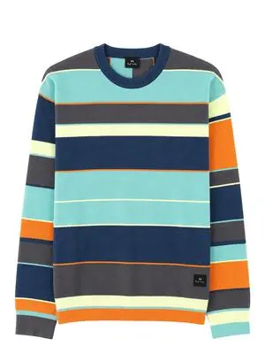 Paul Smith Maglia In Cotone - Multicolour