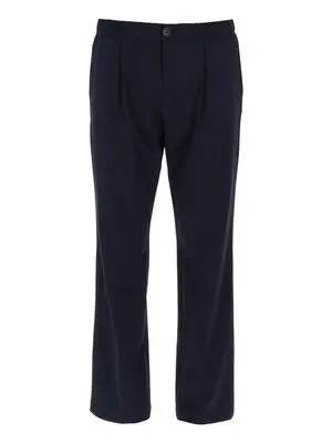 Herno Tailored Elasticated Trousers - Blue