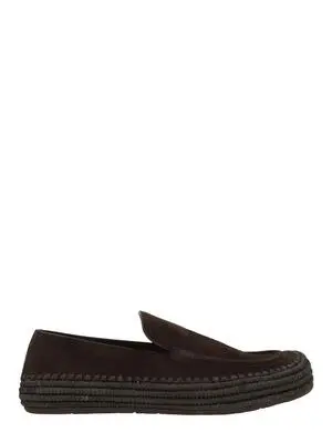 Loewe Rio Suede Loafer - Brown
