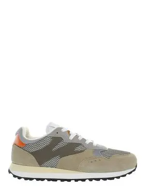 Woolrich Suede Insert Lace-up Sneakers - Beige
