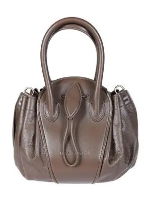 Marni Mini Tulip Shoulder Bag - Marrone