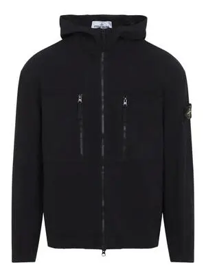 Stone Island Cotton Shirt Fw26 - Black