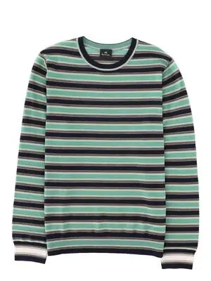 Paul Smith Striped Merino Wool Sweater - Multicolour