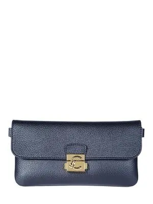 COCCINELLE Mini Lock Crossbody Bag - Nero