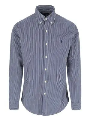 Polo Ralph Lauren Polo Ralph Lauren Men's 100% Cotton Polo Shirt Blue