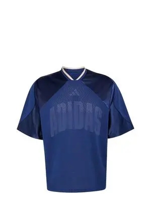 Adidas Stadium Graphic Mesh T-shirt - Dark Blue