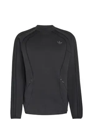 Adidas Spacer Teamgeist 26 Cutline Crew Sweatshirt Asia Sizing - Black